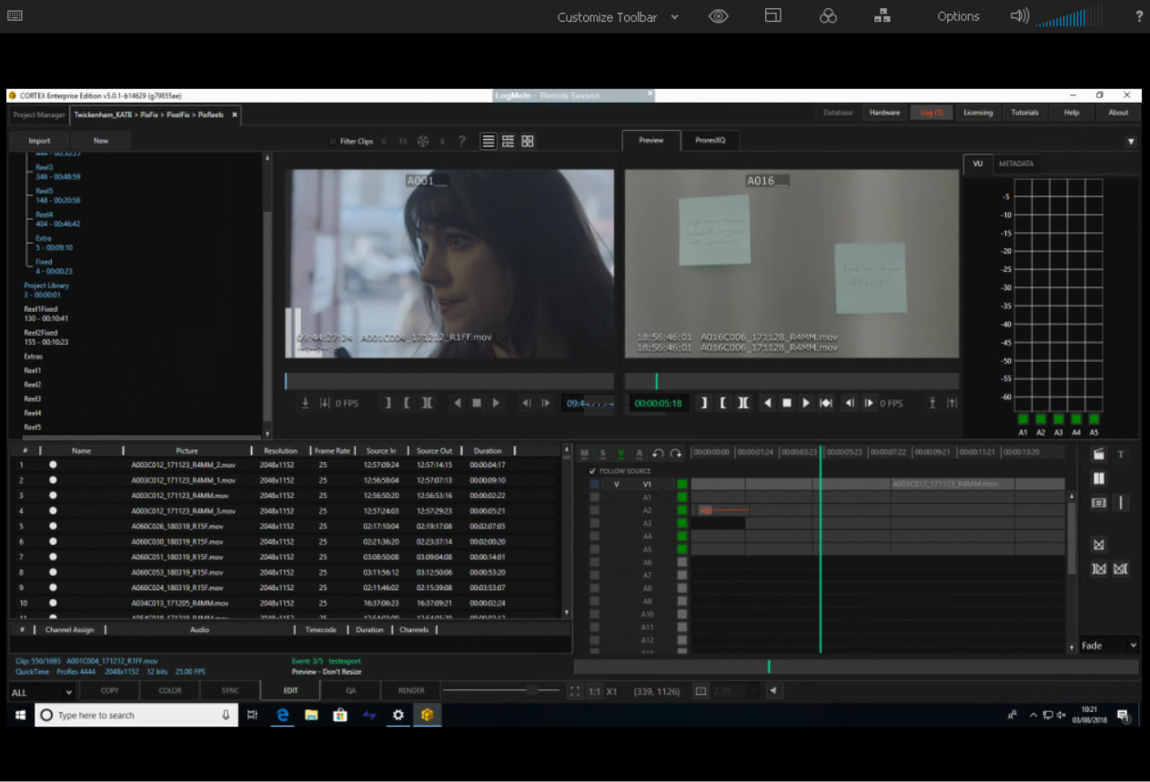 New MTI FILM Cortex Enterprise system - Outpost
